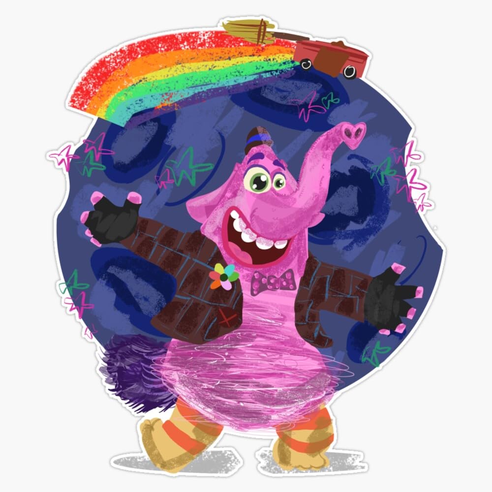 Amazon.com: Bing Bong Sticker Bumper Sticker Vinyl Decal 5" : Automotive