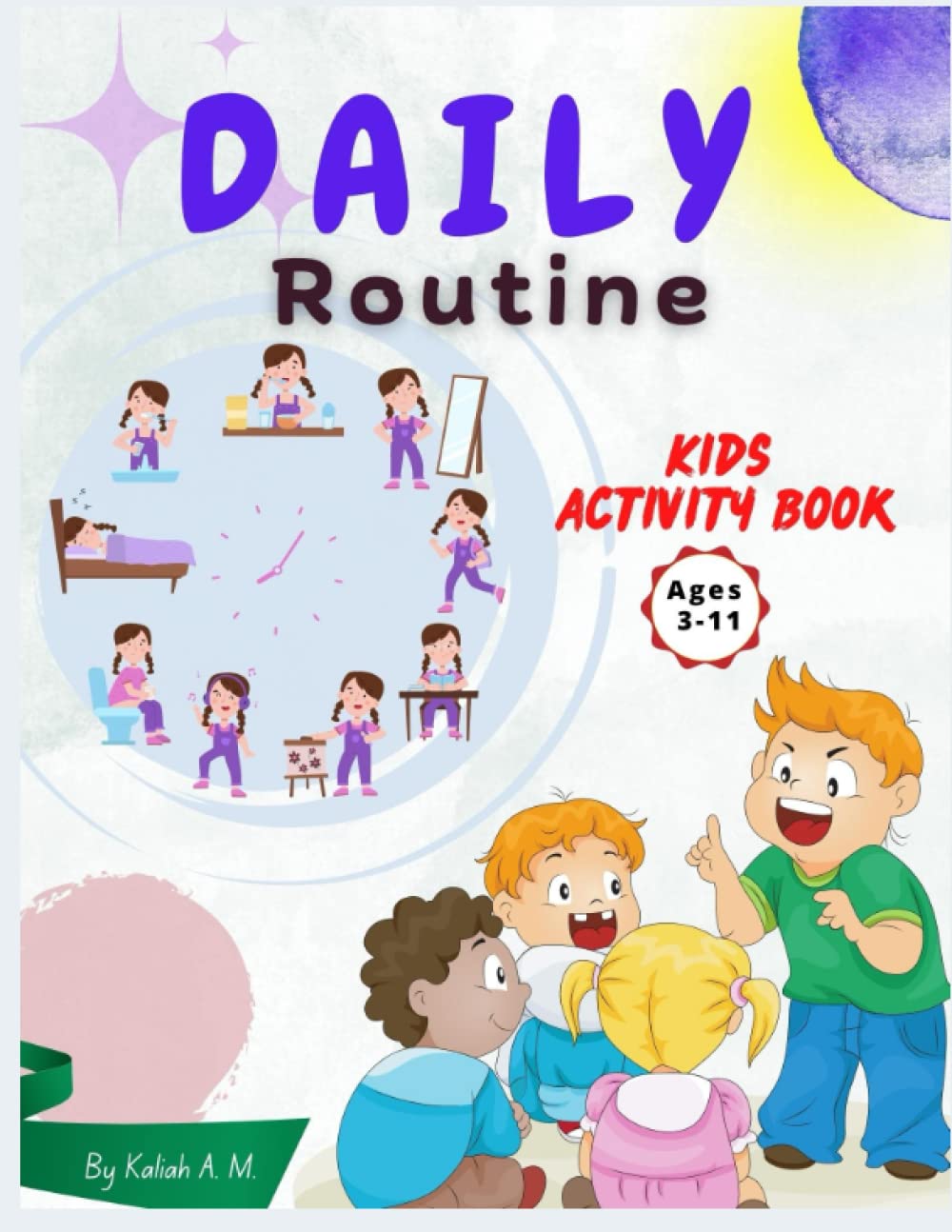 Daily Routine Activity Book: Workbook for Children about Their Daily ...