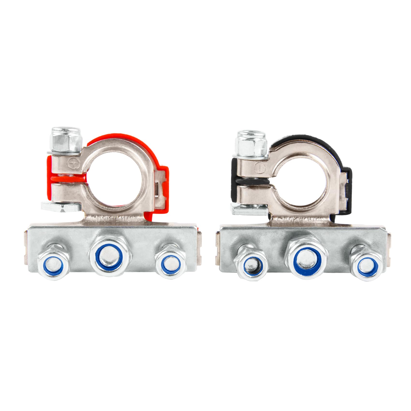 Car Battery Terminal Connector Universal Pair Of S - Positive ...