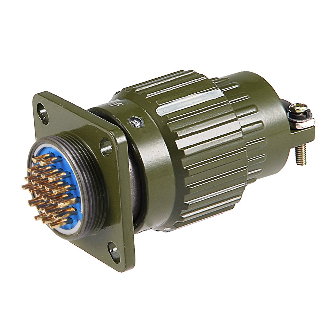 Amazon.com: uxcell Aviation Connector, 28mm 24P YP28-24 Waterproof Male ...