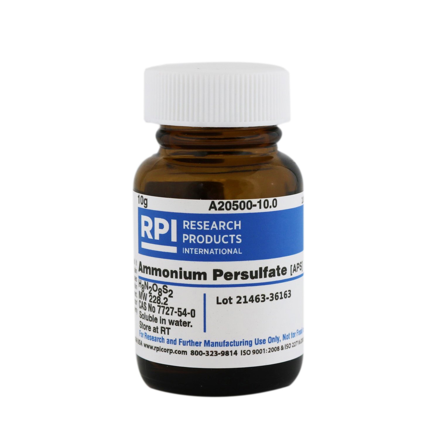Ammonium Persulfate [APS], 10 Grams: Amazon.com: Industrial & Scientific