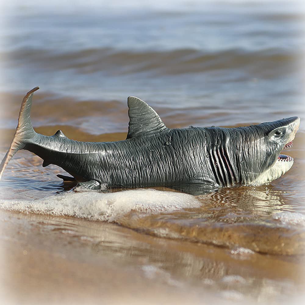 MAKINGTEC Large Shark Toys Megalodon, Plastic Assorted Ocean Animal ...