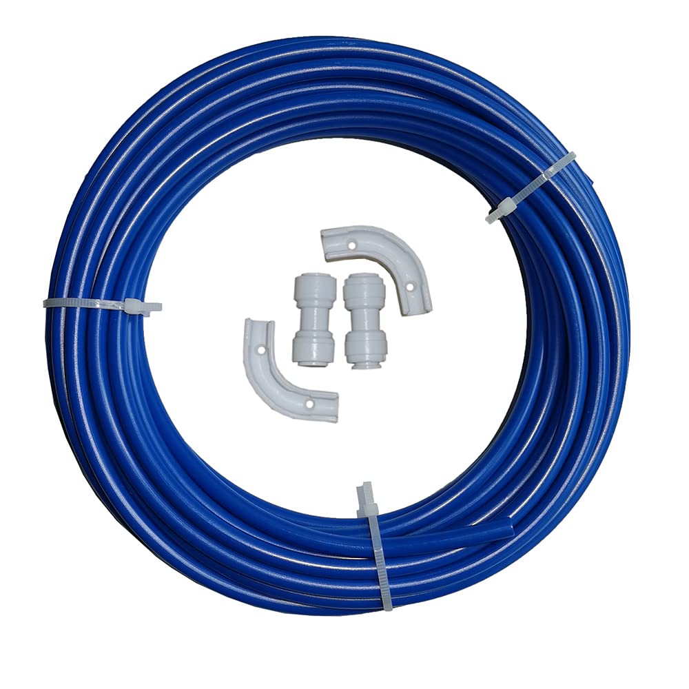 Amazon.com: YZMSZ 1/4 Inch O.D. tube Lenght 16.4Ft (5m) blue RO Water ...