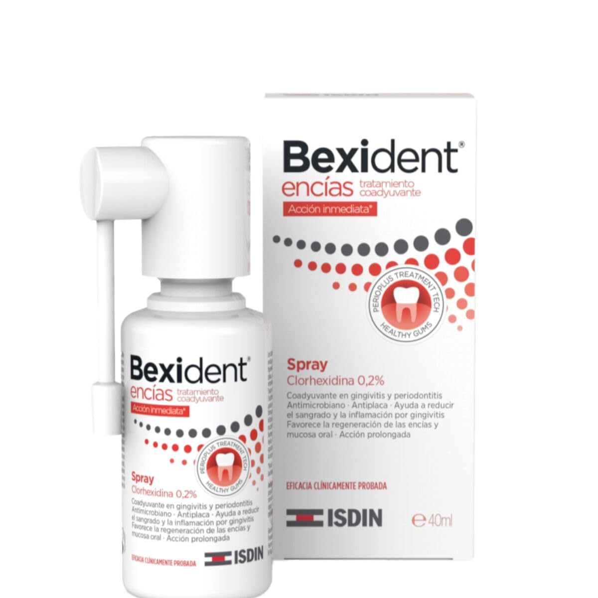 Bexident Encías Tratamiento Coadyuvante Spray 40ml : Amazon.com.mx: Belleza