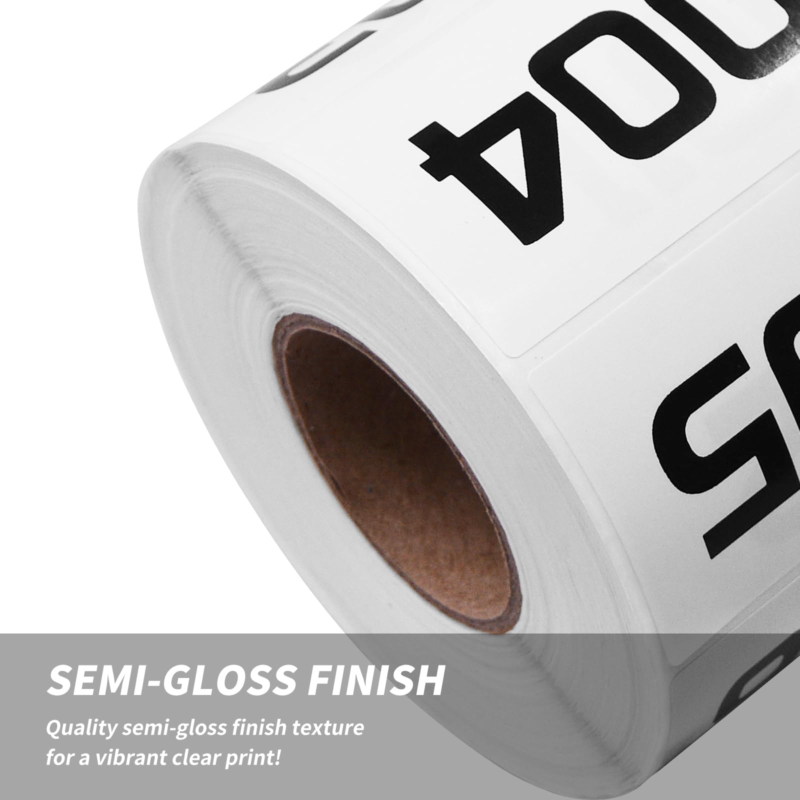 Snapklik.com : Saim 1 Roll Inventory Number Sticker, 3" X 1.5" Small ...