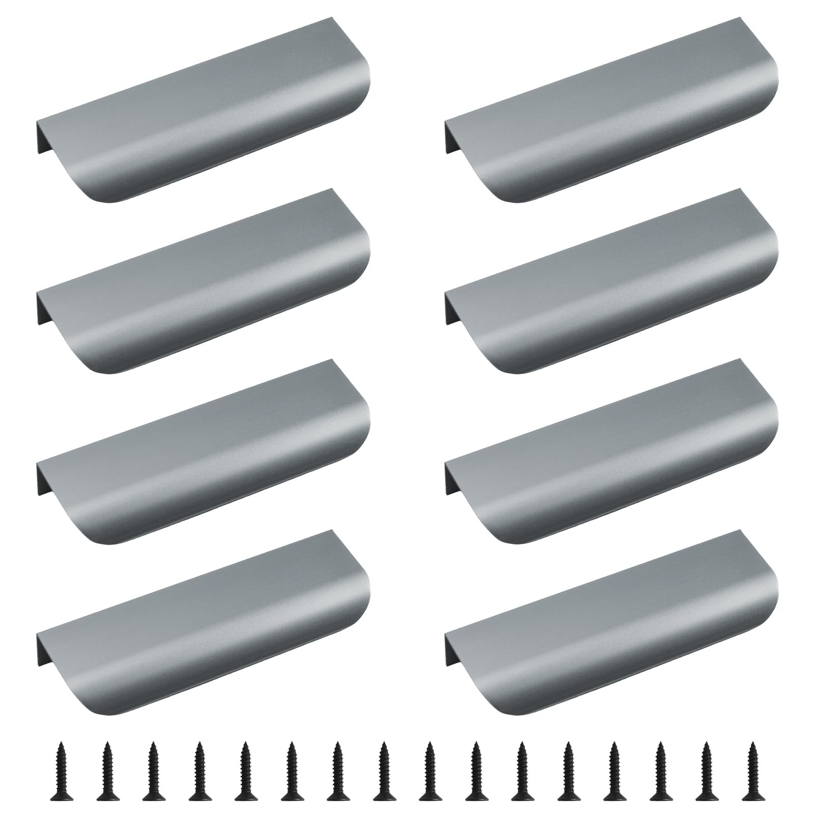 Amazon.com: MOROBOR Finger Edge Pull, 8pcs Concealed Handle Modern ...