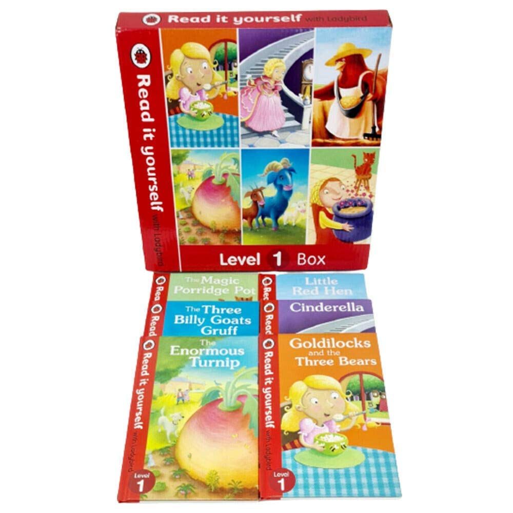 Buy Read it Yourself with Ladybird Level 1: 6 Books Collection Box Set ...