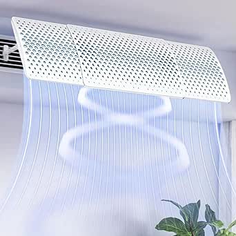 Seemo AC Air Flow Deflector for Centralized outlets, Adjustable Side ...