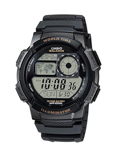 Buy Casio Youth-Digital Grey Dial Men's Watch-AE-1000W-1AVDF (D080) at Amazon.in