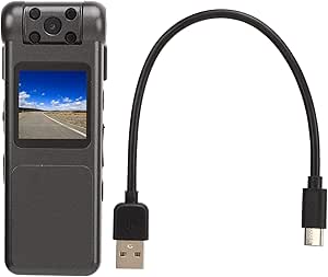 Amazon.com: Body Camera, 1080P with Audio and Video Recording, 180 ...