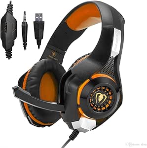 Beexcellent Gaming Headset GM-1 Over-Ear Wired 3.5mm Pro Surround Sound ...
