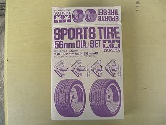 Amazon.co.jp: タミヤ スポーツタイヤ セット 56mm径 ② : おもちゃ
