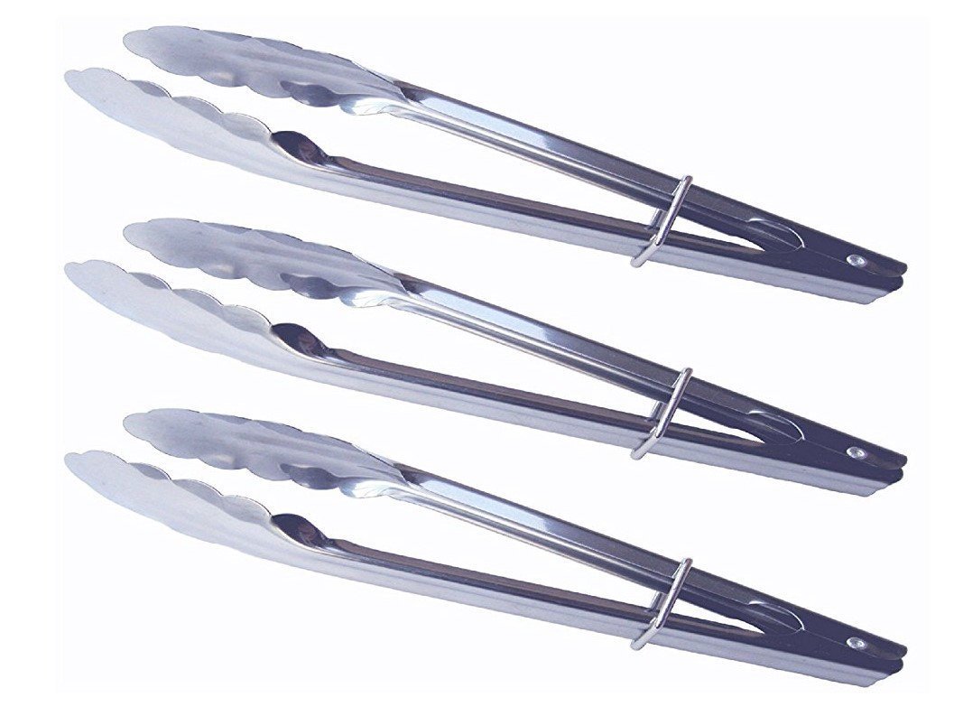 Amazon.com | Goson Set of 3 Stainless Steel Clam Shell Food Service ...