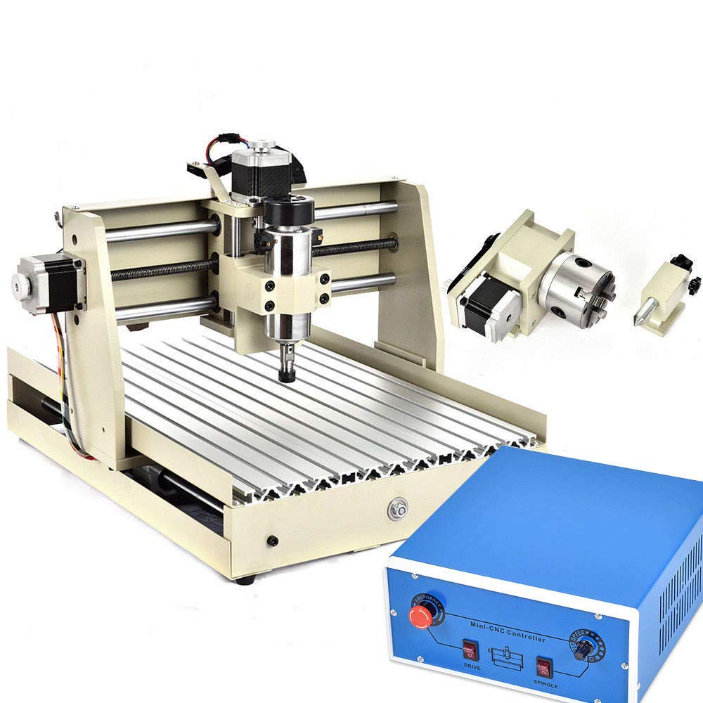 Buy 4AXIS 3040T CNC Drilling Router Engraver 3D Engraving Wood Milling ...