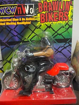 Amazon.co.jp: WCW Pro Wrestling Sting Figure Finger Puppet : Toys & Games