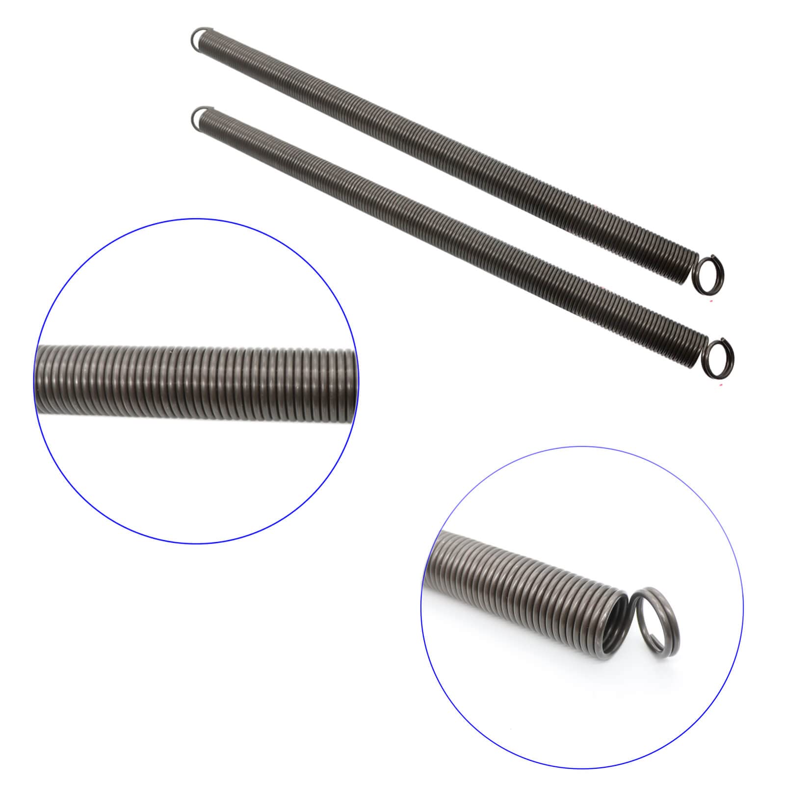 Heavy-Duty Doubled-Looped Garage Door Extension Spring 110 lb. Garage ...