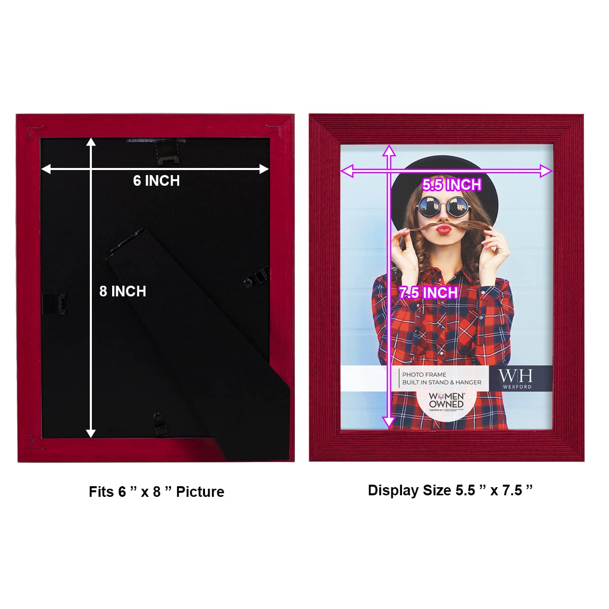 Snapklik.com : Renditions Gallery 6x8 Inch Picture Frame Modern Style ...