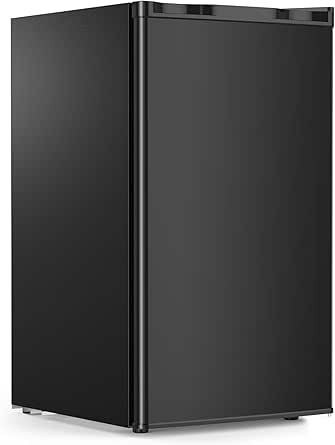 Amazon.com: COWSAR 3.2 Cu.Ft Mini Fridge with Freezer, Single ...