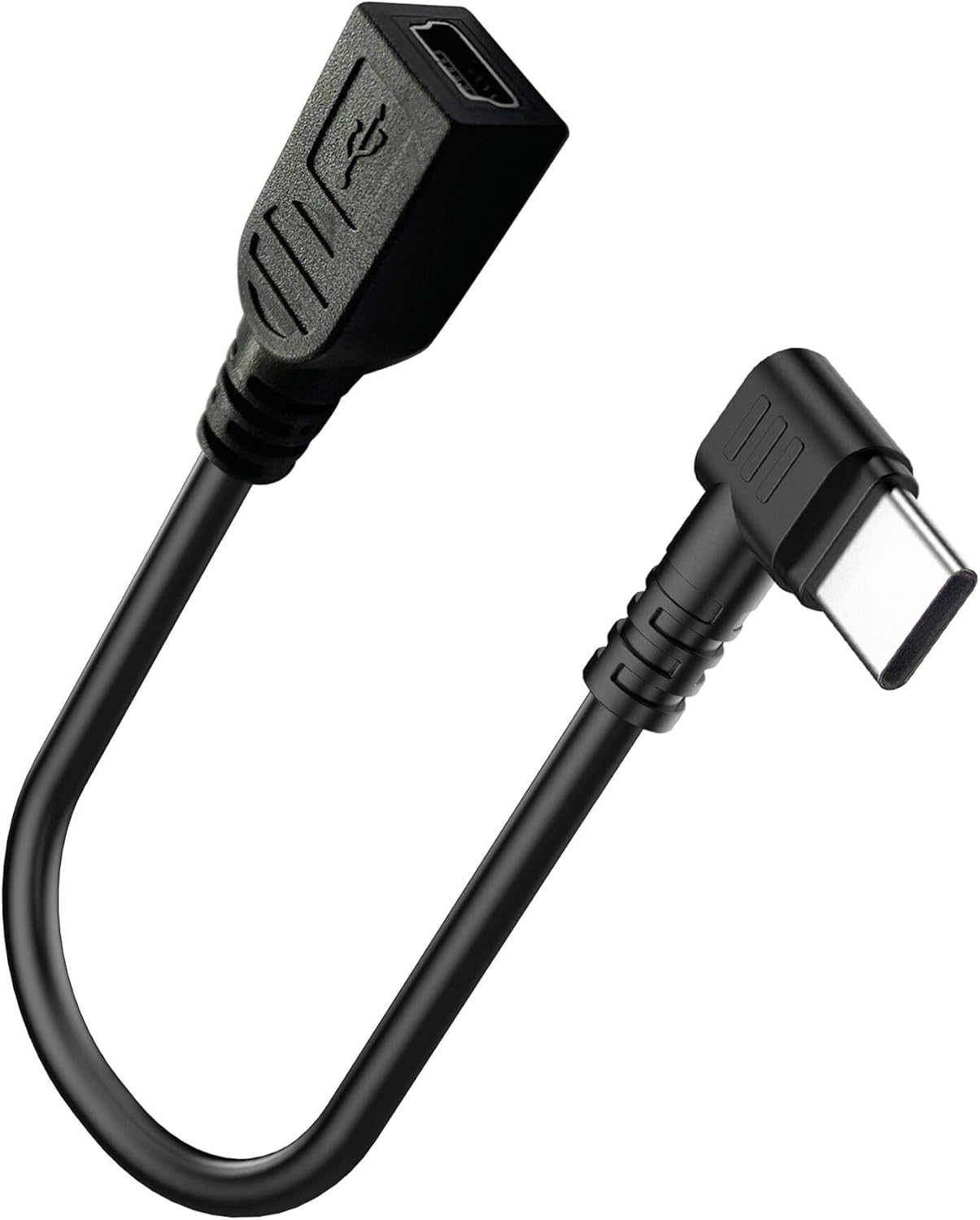Amazon.com: Plozoe Mini USB Female to Type C Male Cable,USB-C Male to ...