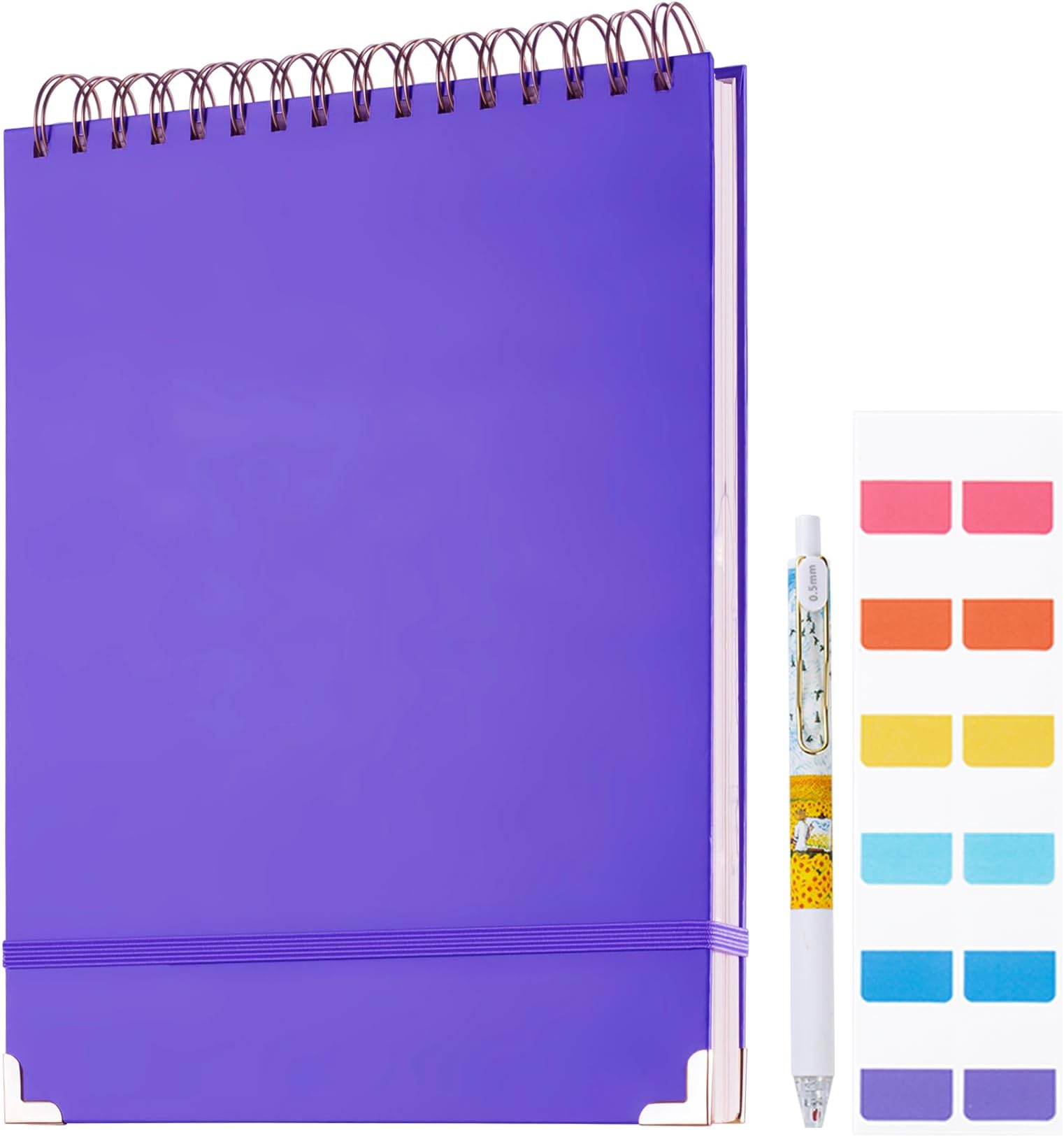 Amazon.com : Top Spiral Notebook 8.5x11 in,Steno Notebooks Top Spiral ...