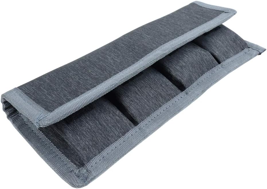 Amazon.com : Foto&Tech DSLR Battery Holder Bag Storage Case Compatible ...