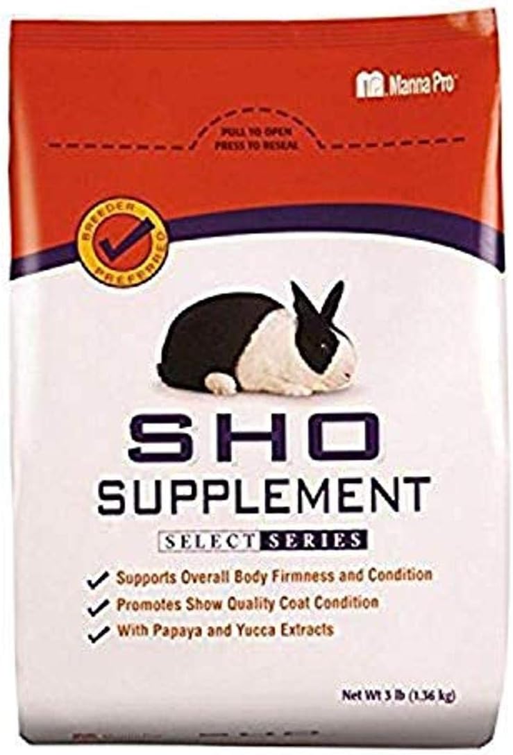 Amazon.com : Select Series SHO Supplement for Rabbits | Supports Body ...