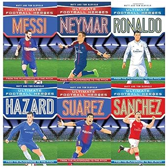 Ultimate Football Heroes Series Collection 6 Books Bundles (Pogba ...