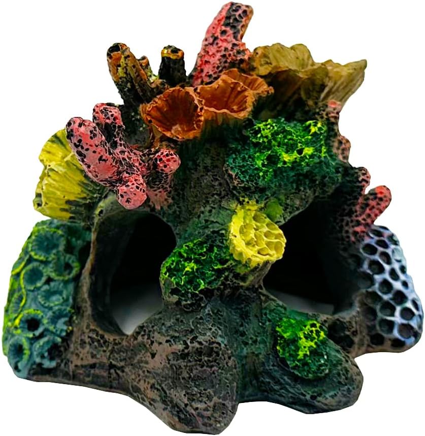Amazon.com: Smoothedo-Pets Aquarium Coral Reef Fish Tank Decoration ...