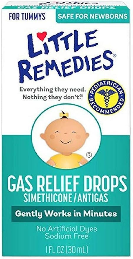 Amazon.com: Little Remedies Gas Drops 1 oz -Pack of 3 : Health & Household