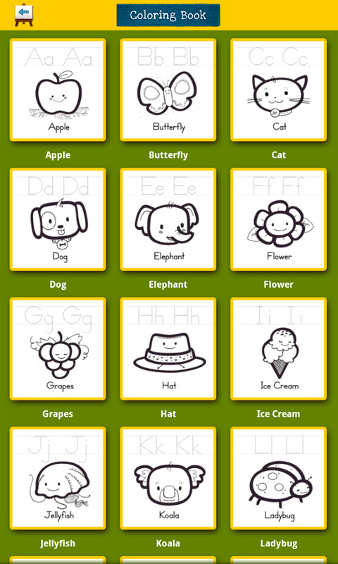 Alphabet Coloring - App on Amazon Appstore