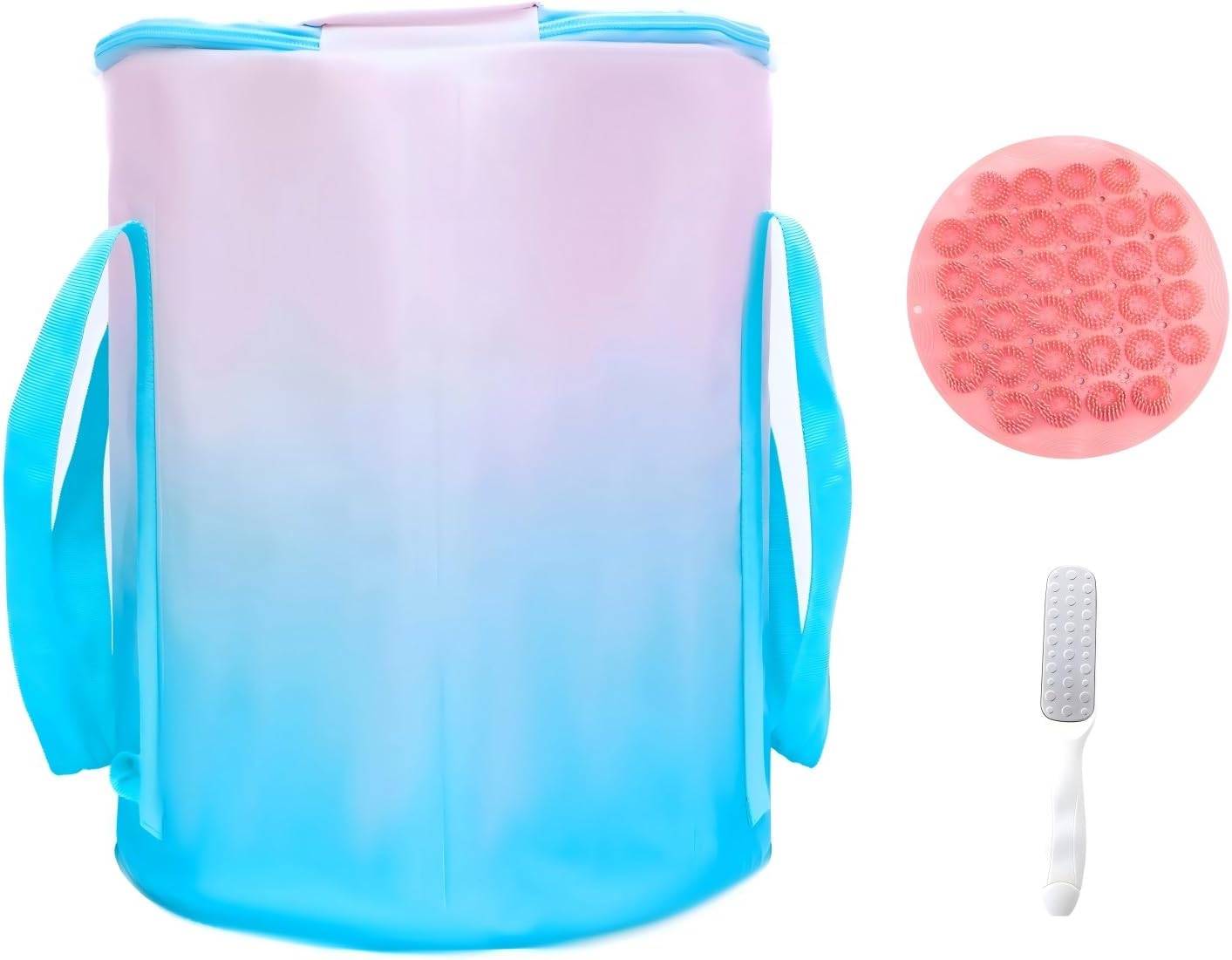 Amazon.com: EWCEFIC 33L Folding Bucket Foot Bath, Multi-Function ...