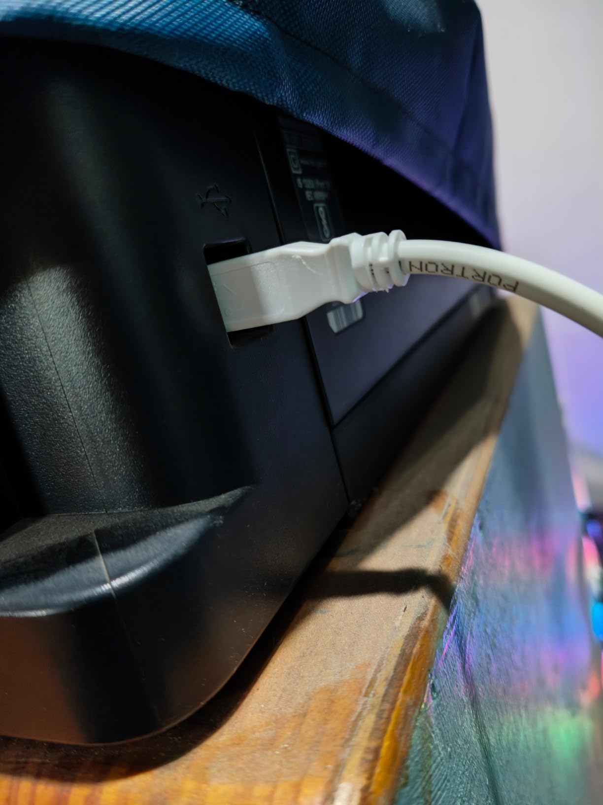 Portronics PrintLink 1.5 Printer Cable with USB Type-A to USB Type-B ...