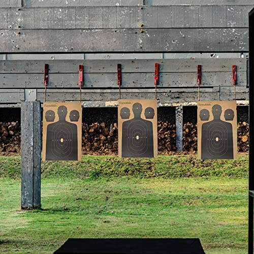 Snapklik.com : 45 Pack Paper Targets For Shooting - 17 X 25 Inch ...