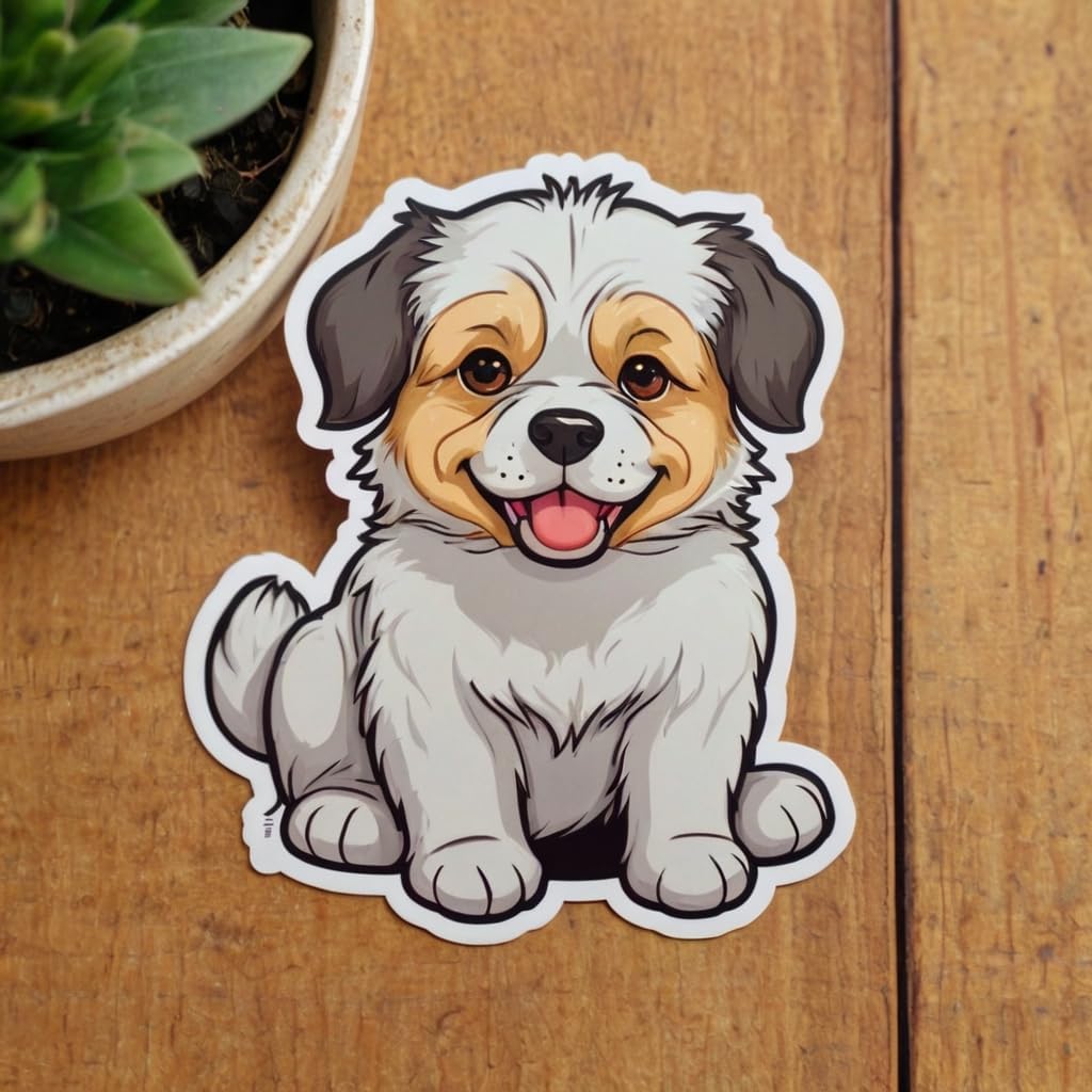Amazon.com: Animal Stickers 2in, Dog Cute Animal Stickers for Kids ...