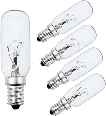 40W Cooker Hood Light Bulb E14, SES Appliance Lamp Warm White 2700K ...