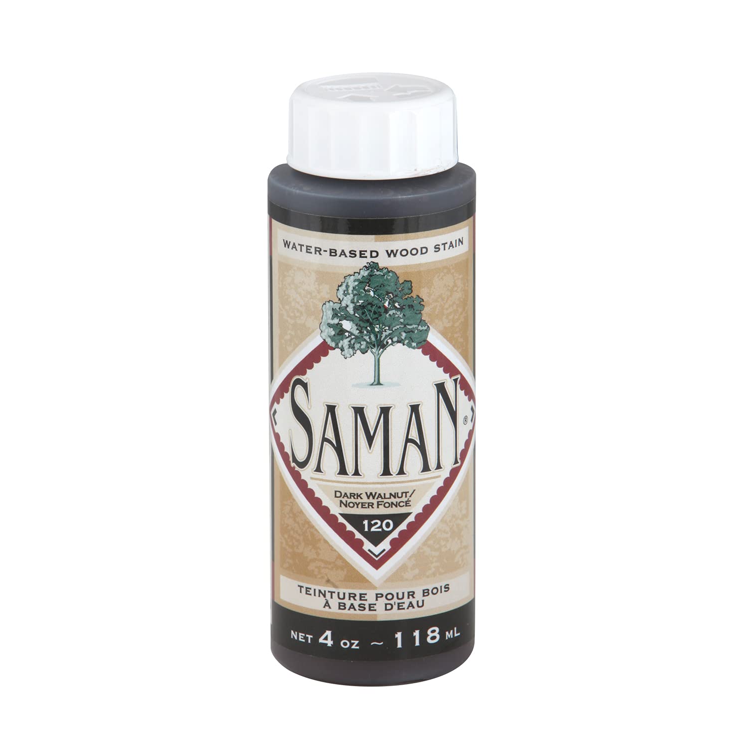 SamaN Interior Water Based Wood Stain - Natural Stain for Furniture ...