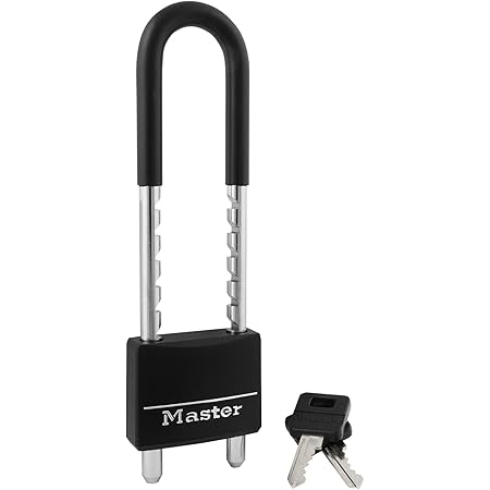 Master Lock 527D Covered Padlock, 2-inch, 6-inch Shackle : MASTER LOCK ...