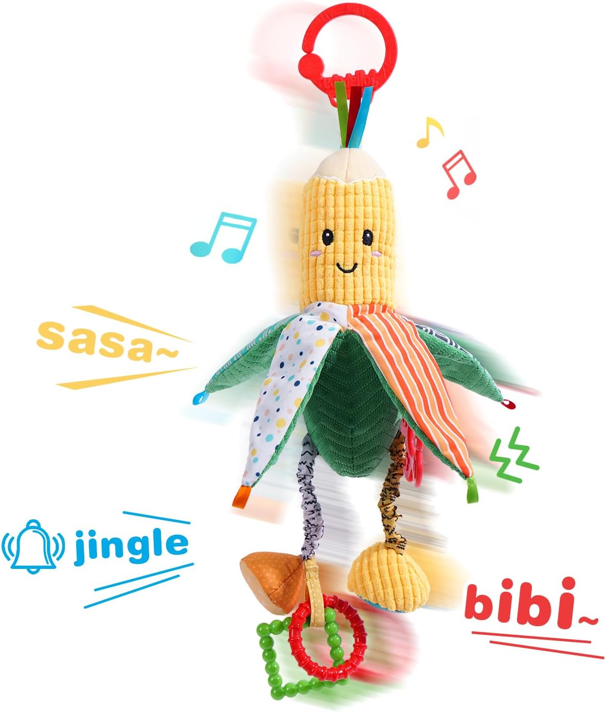 Amazon.com: Jollybaby Baby Rattles Hanging Toys for Car Seat Crib ...