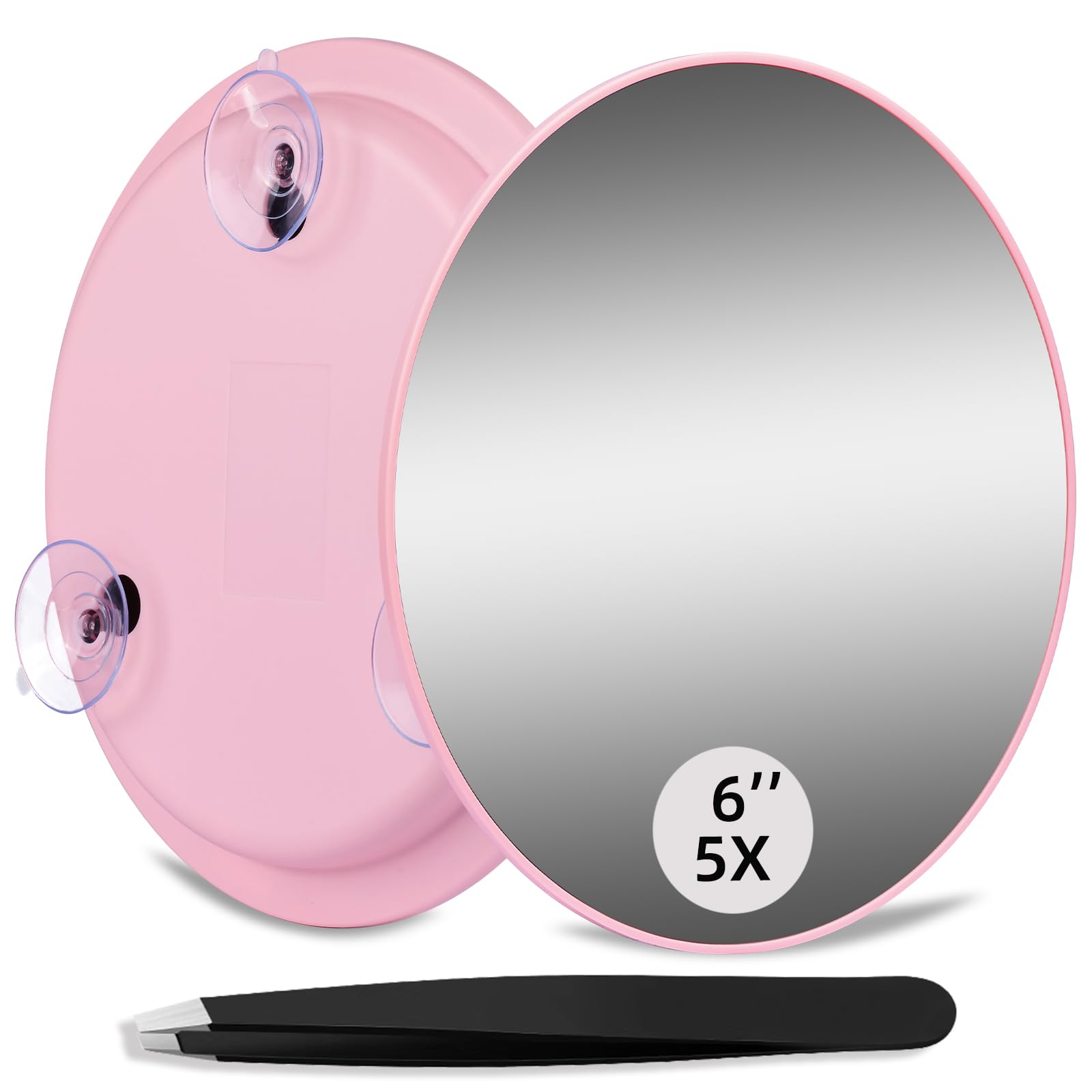 Amazon.com - 5X Magnifying Mirror, 6inch Makeup Mirror with 5X ...