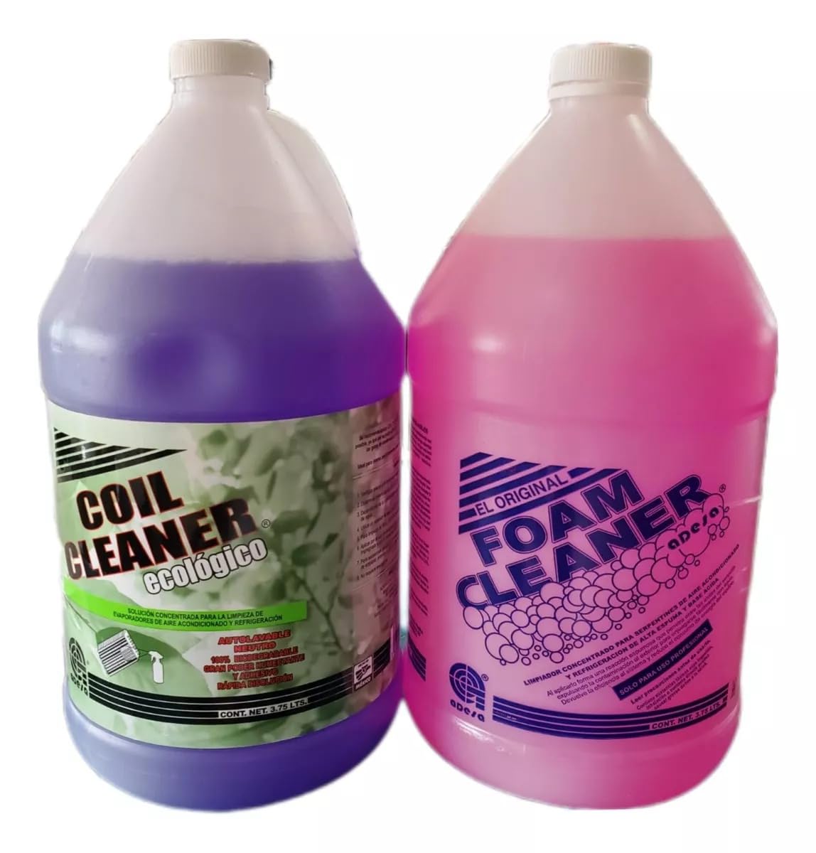 Pack 1 Galon de Foam Cleaner Y 1 Galon de Coil Cleaner Rosa Morado ...