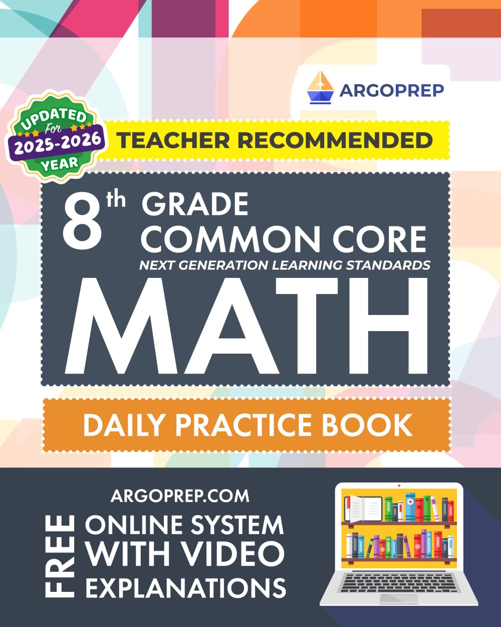 Amazon.com: 8th Grade Common Core Math: Daily Practice Workbook | 1000 ...
