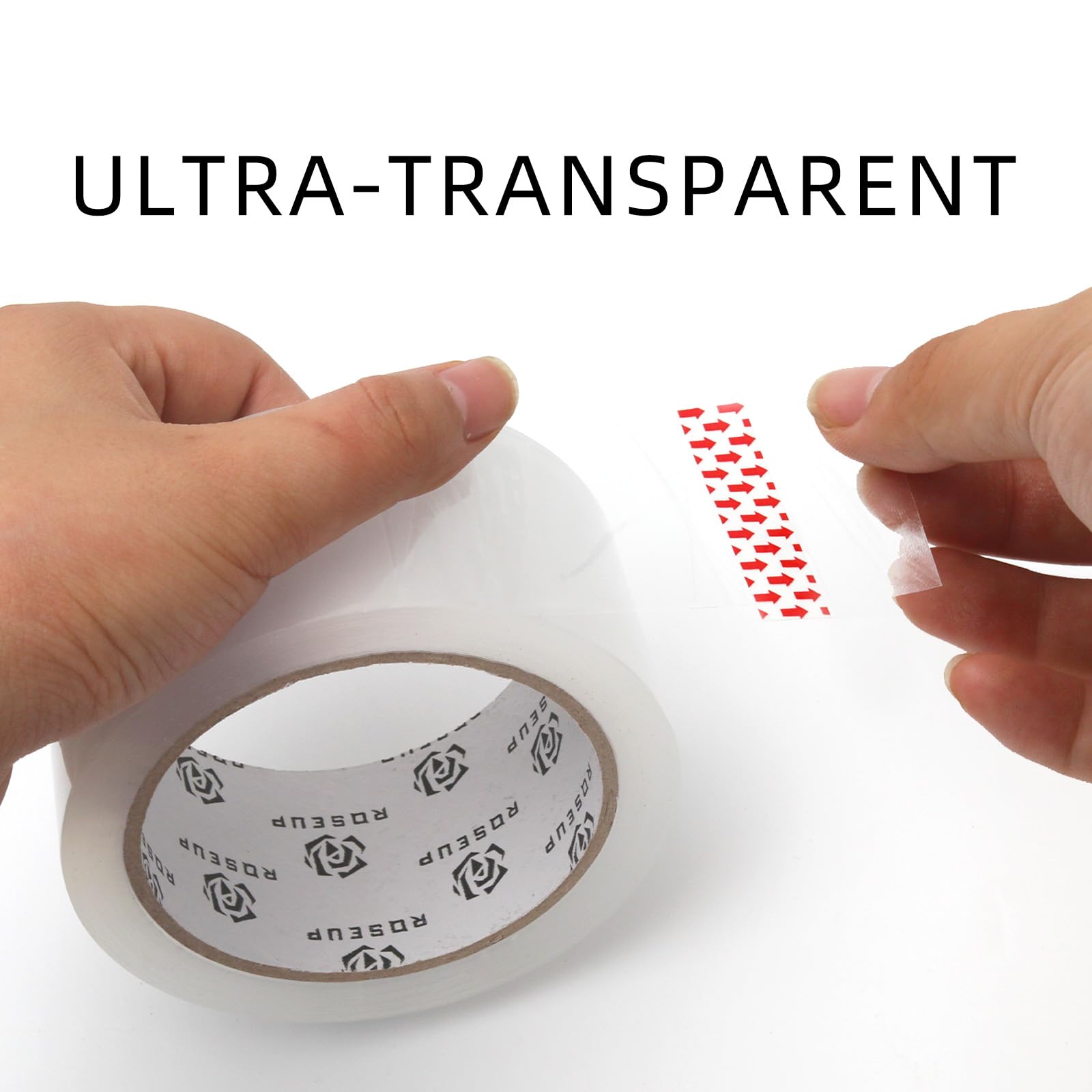 Snapklik.com : 6 Rolls Clear Packing Tape, Heavy Duty Packaging Tape ...