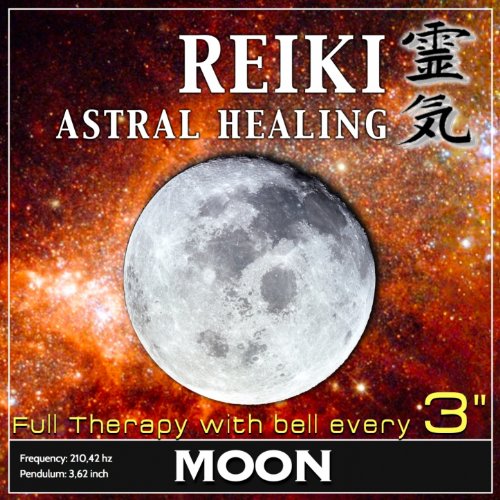 Amazon.com: Reiki Astral Healing - Moon Frequency (1h Full Binaural ...