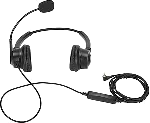 Amazon.co.jp: 2.5mm Jack Customer Service Headset Support Volume ...