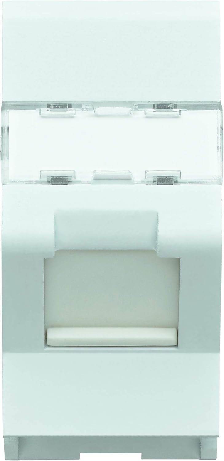 MK Electric Logic Plus RJ45 Cat 6 Angled Euro Datacom Module : Amazon ...