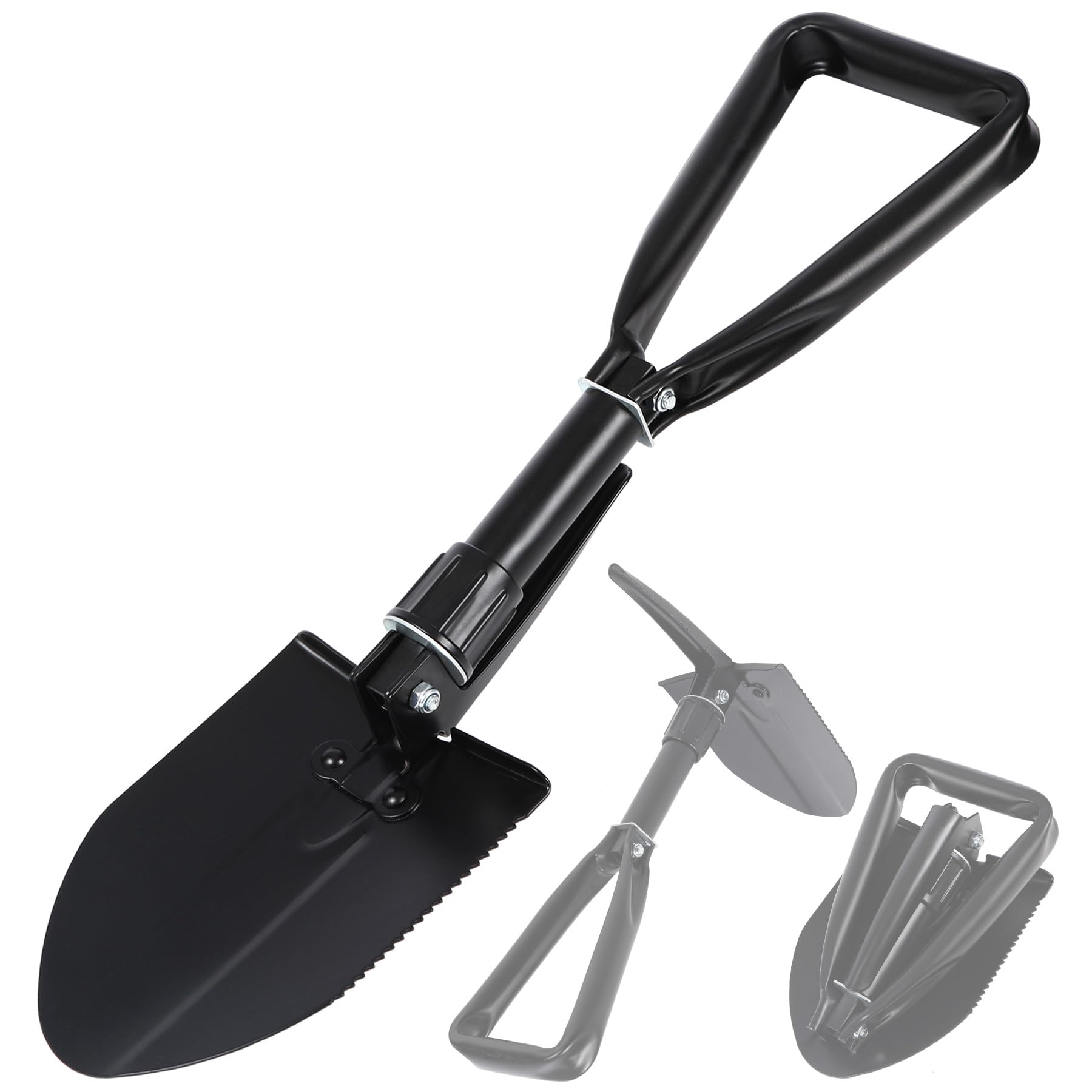 Snapklik.com : REDCAMP 18" Mini Survival Folding Camping Shovel