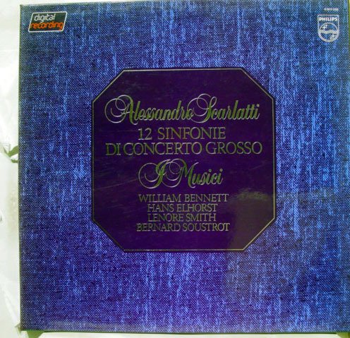 Alessandro Scarlatti, I Musici, William Bennett, Lenore Smith, Hans ...
