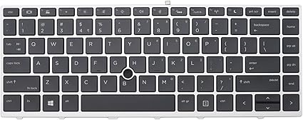 Amazon.com: New Backlit Laptop Keyboard for HP Probook 640 G4 640 G5 ...
