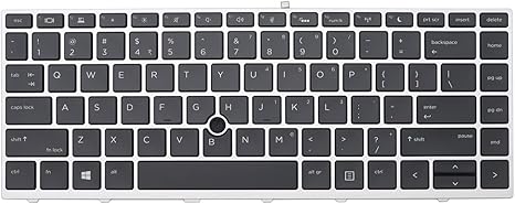 Amazon.com: New Backlit Laptop Keyboard for HP Probook 640 G4 640 G5 ...