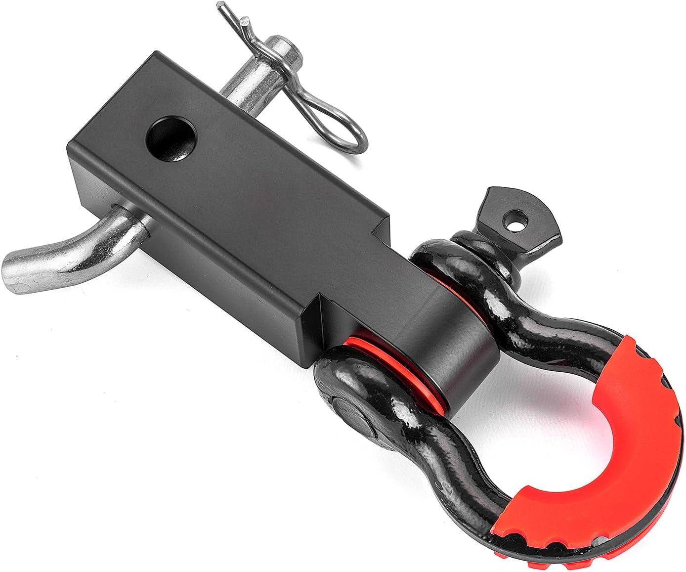 Amazon.com: WeiSen Shackle Hitch Receiver 2" with 3/4'' D Ring Shackle ...